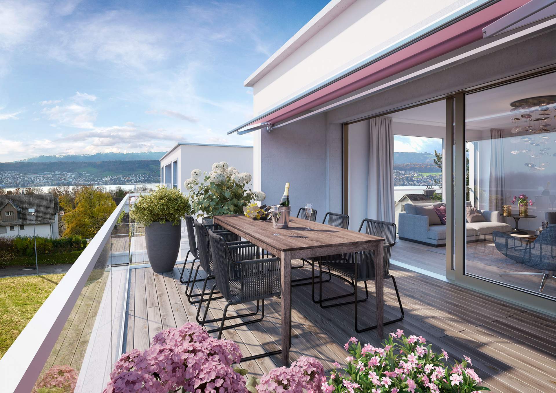 Wohnen mit Weitsicht im Neubauprojekt "Horizon" Herrliberg - Ginesta ...